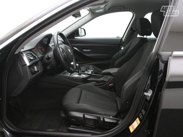 Black BMW 318 Gran Turismo 2017 in Vilnius, with an engine capacity of 2.00 L and mileage of 166 thousand km for 15599 €, photo 4 on AUTOMOTO.COM.LV