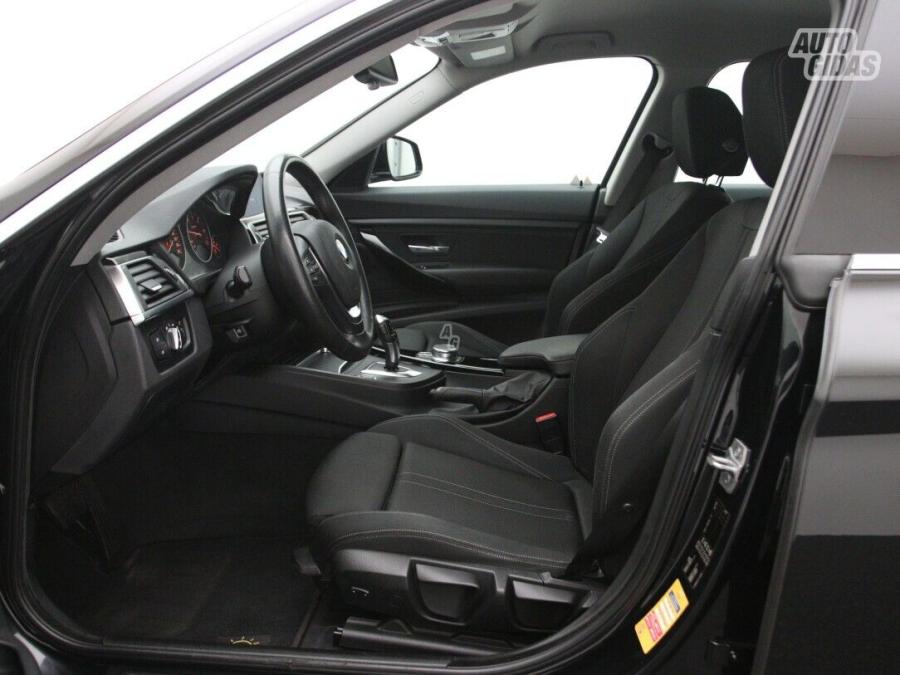 Black BMW 318 Gran Turismo 2017 in Vilnius, with an engine capacity of 2.00 L and mileage of 166 thousand km for 15599 €, photo 4 on AUTOMOTO.COM.LV