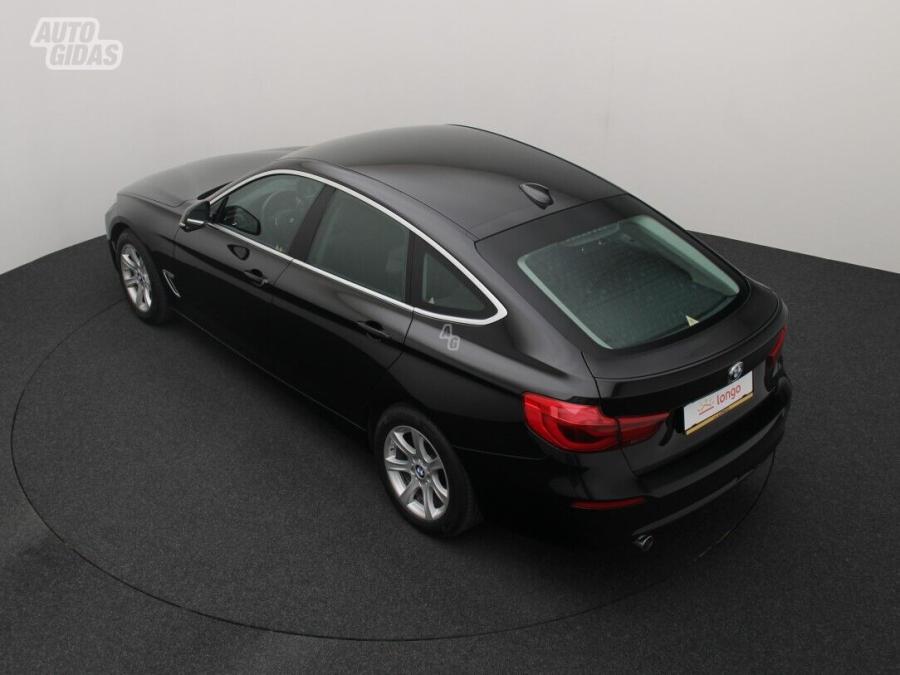Black BMW 318 Gran Turismo 2017 in Vilnius, with an engine capacity of 2.00 L and mileage of 166 thousand km for 15599 €, photo 12 on AUTOMOTO.COM.LV