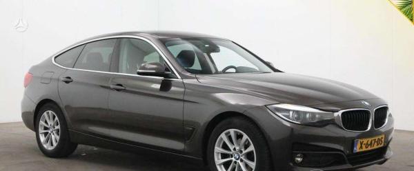 Black BMW 318 Gran Turismo 2018 in Kaunas, with an engine capacity of 2.00 L and mileage of 97 thousand km for 12900 €, photo 2 on AUTOMOTO.COM.LV