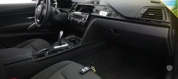 Black BMW 318 Gran Turismo 2018 in Kaunas, with an engine capacity of 2.00 L and mileage of 97 thousand km for 12900 €, photo 8 on AUTOMOTO.COM.LV