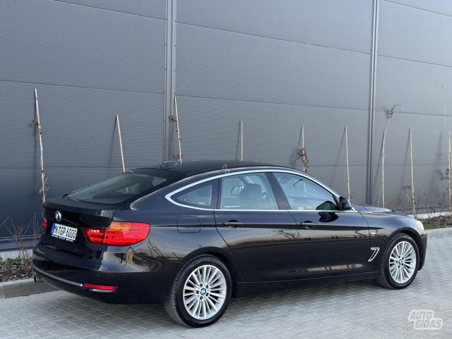 Melns BMW 318 Gran Turismo 2015 Viļņa, ar dzinēja tilpumu 2.00 L un nobraukumu 187 tūkst. km par 11950 €, foto 4 vietnē AUTOMOTO.COM.LV