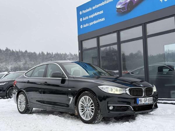 Melns BMW 318 Gran Turismo 2015 Viļņa, ar dzinēja tilpumu 2.00 L un nobraukumu 187 tūkst. km par 11550 €, foto 2 vietnē AUTOMOTO.COM.LV