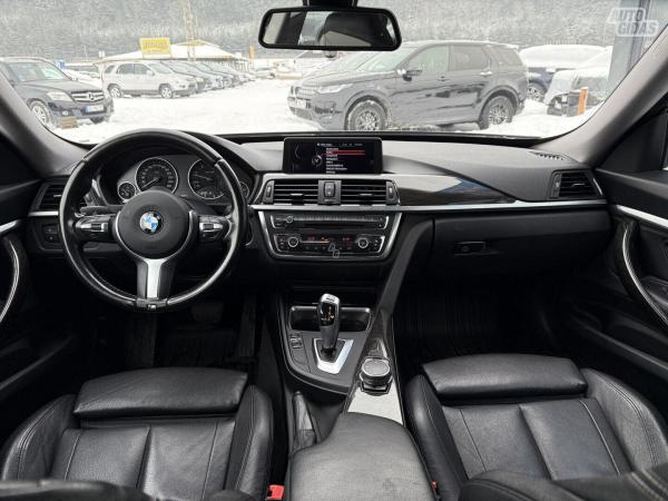 Black BMW 318 Gran Turismo 2015 in Vilnius, with an engine capacity of 2.00 L and mileage of 187 thousand km for 11550 €, photo 5 on AUTOMOTO.COM.LV