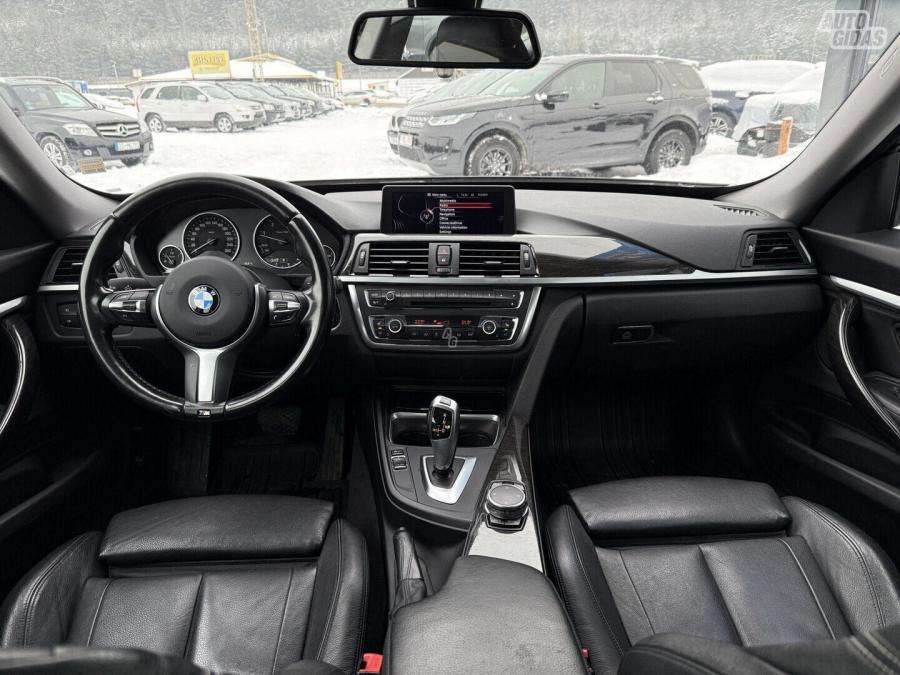 Black BMW 318 Gran Turismo 2015 in Vilnius, with an engine capacity of 2.00 L and mileage of 187 thousand km for 11550 €, photo 5 on AUTOMOTO.COM.LV
