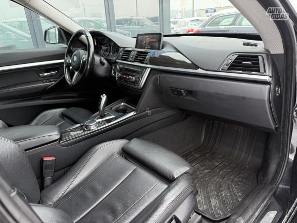 Black BMW 318 Gran Turismo 2015 in Vilnius, with an engine capacity of 2.00 L and mileage of 187 thousand km for 11550 €, photo 8 on AUTOMOTO.COM.LV