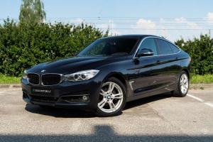 Blue BMW 318 Gran Turismo 2016 in Vilnius, with an engine capacity of 2.00 L and mileage of 263 thousand km for 12350 €, photo  on AUTOMOTO.COM.LV