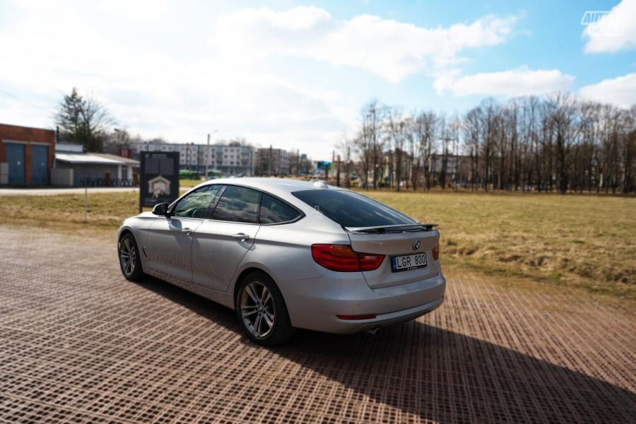 Grey BMW 318 Gran Turismo 2013 in Kaunas, with an engine capacity of 2.00 L and mileage of 325 thousand km for 7700 €, photo 5 on AUTOMOTO.COM.LV