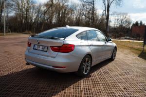 Grey BMW 318 Gran Turismo 2013 in Kaunas, with an engine capacity of 2.00 L and mileage of 325 thousand km for 7700 €, photo 6 on AUTOMOTO.COM.LV