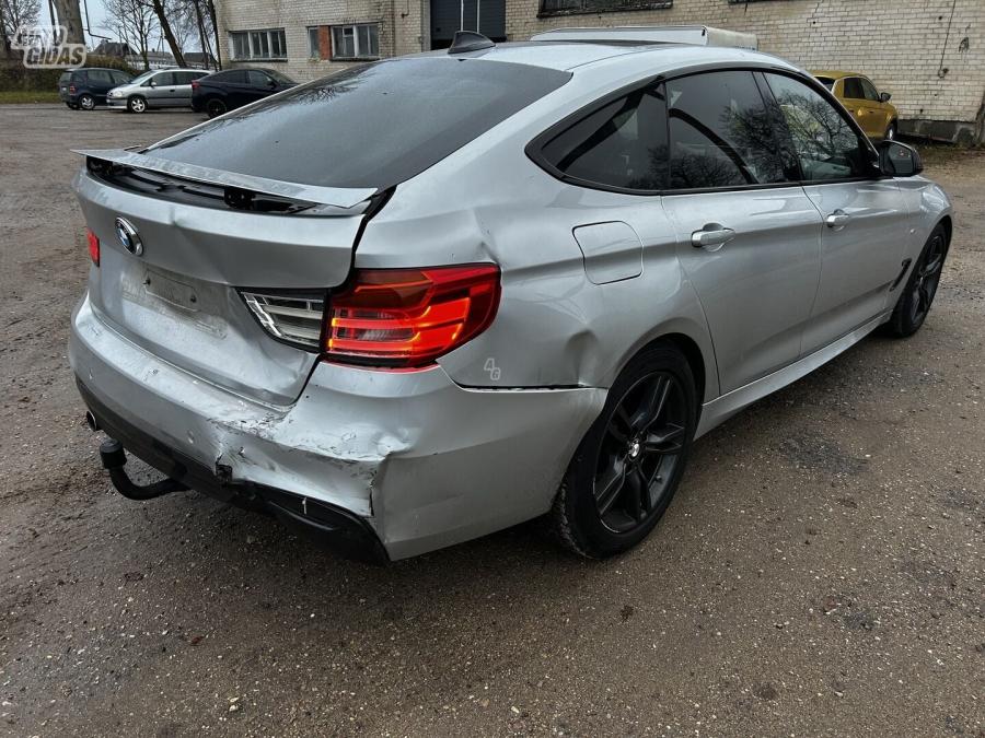Pelēks BMW 318 Gran Turismo 2014 Šauļi, ar dzinēja tilpumu 2.00 L un nobraukumu 256 tūkst. km par 7650 €, foto 5 vietnē AUTOMOTO.COM.LV