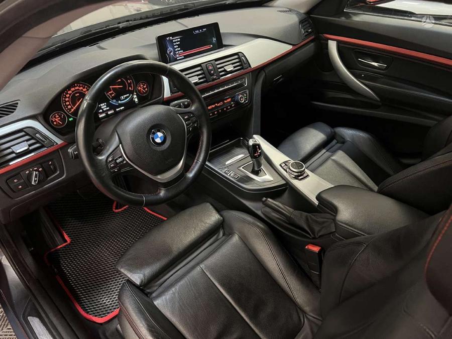 Pelēks BMW 318 Gran Turismo 2014 Viļņa, ar dzinēja tilpumu 2.00 L un nobraukumu 306 tūkst. km par 10500 €, foto 13 vietnē AUTOMOTO.COM.LV