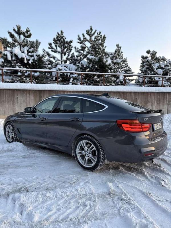 Grey BMW 318 Gran Turismo 2015 in Anyksciai, with an engine capacity of 2.00 L and mileage of 304 thousand km for 12500 €, photo 5 on AUTOMOTO.COM.LV