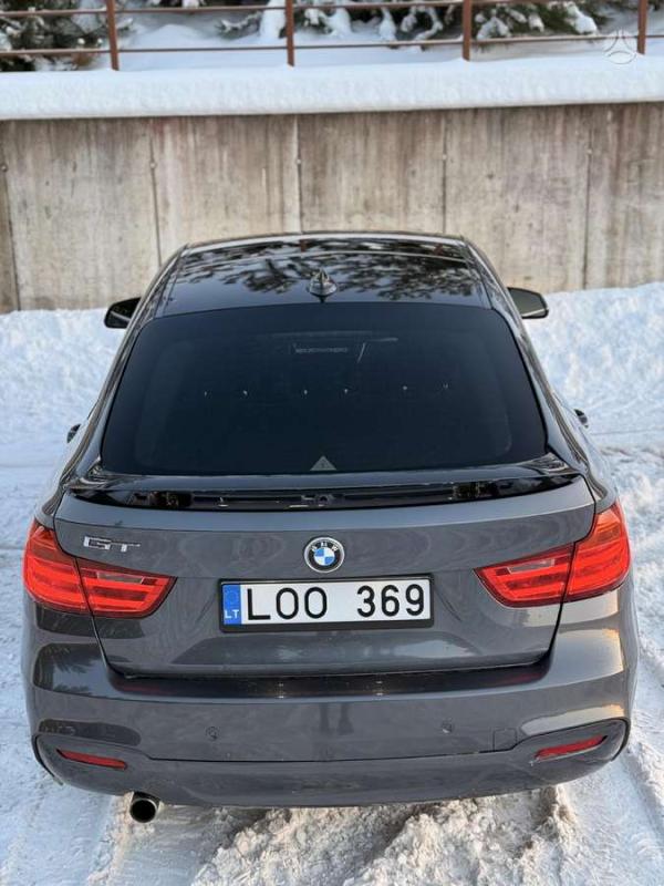 Grey BMW 318 Gran Turismo 2015 in Anyksciai, with an engine capacity of 2.00 L and mileage of 304 thousand km for 12500 €, photo 7 on AUTOMOTO.COM.LV