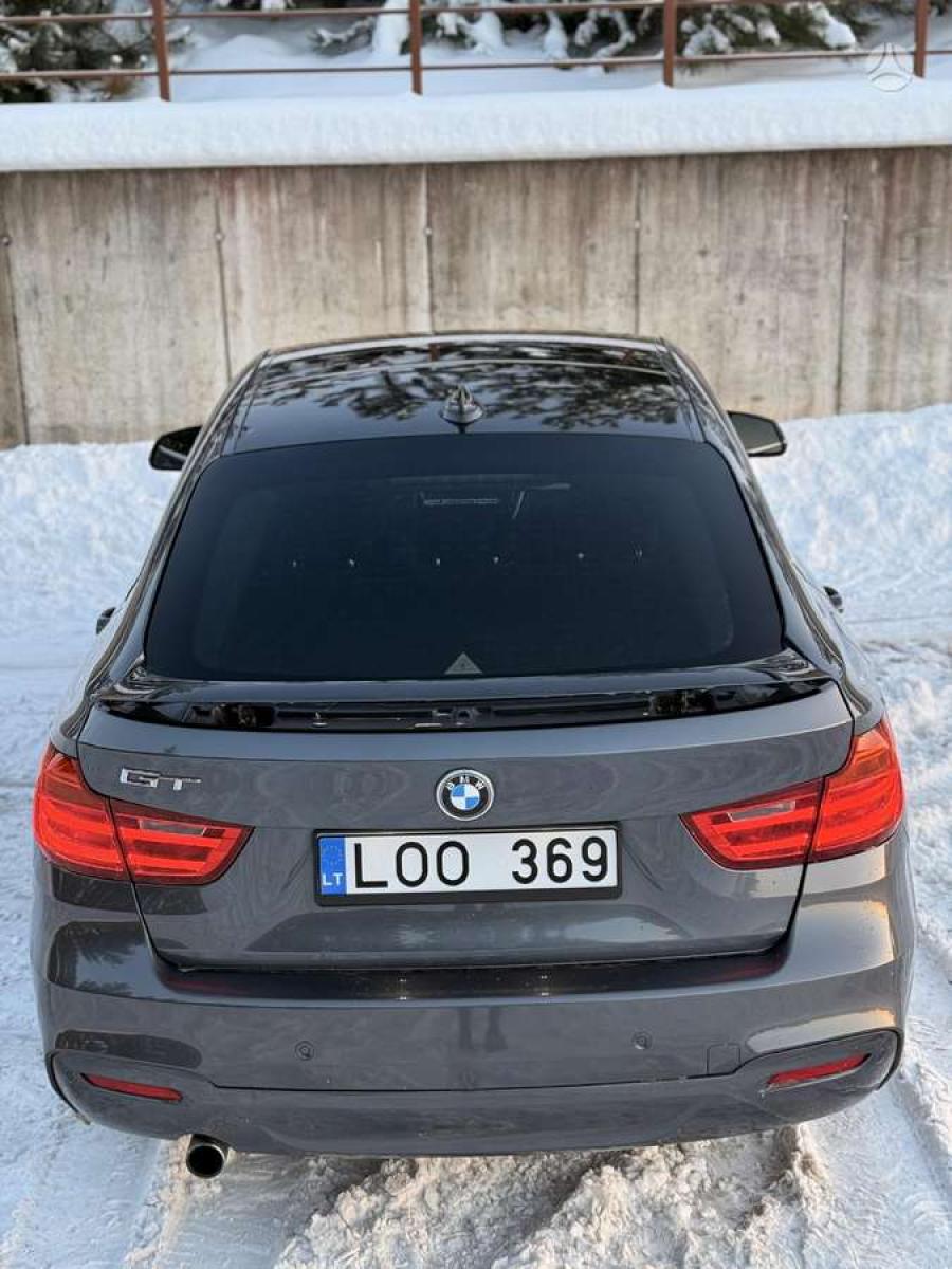 Grey BMW 318 Gran Turismo 2015 in Anyksciai, with an engine capacity of 2.00 L and mileage of 304 thousand km for 12500 €, photo 7 on AUTOMOTO.COM.LV
