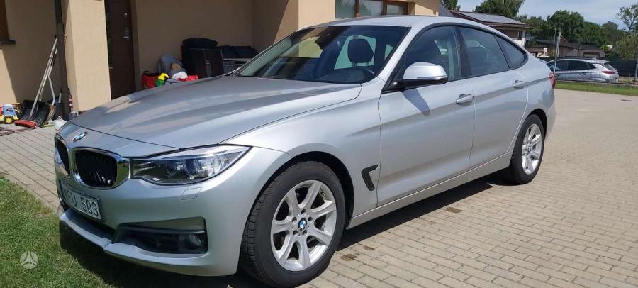 Grey BMW 318 Gran Turismo 2015 in Vilnius, with an engine capacity of 2.00 L and mileage of 350 thousand km for 6990 €, photo 4 on AUTOMOTO.COM.LV