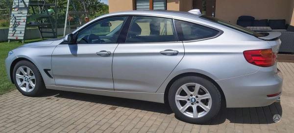 Grey BMW 318 Gran Turismo 2015 in Vilnius, with an engine capacity of 2.00 L and mileage of 350 thousand km for 6990 €, photo 7 on AUTOMOTO.COM.LV