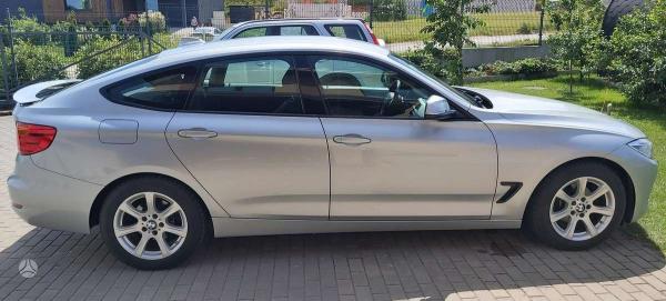 Grey BMW 318 Gran Turismo 2015 in Vilnius, with an engine capacity of 2.00 L and mileage of 350 thousand km for 6990 €, photo 8 on AUTOMOTO.COM.LV