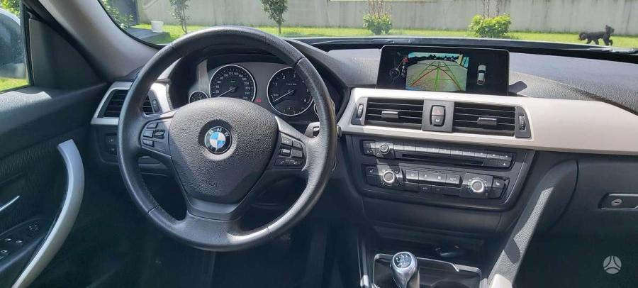 Grey BMW 318 Gran Turismo 2015 in Vilnius, with an engine capacity of 2.00 L and mileage of 350 thousand km for 6990 €, photo 11 on AUTOMOTO.COM.LV
