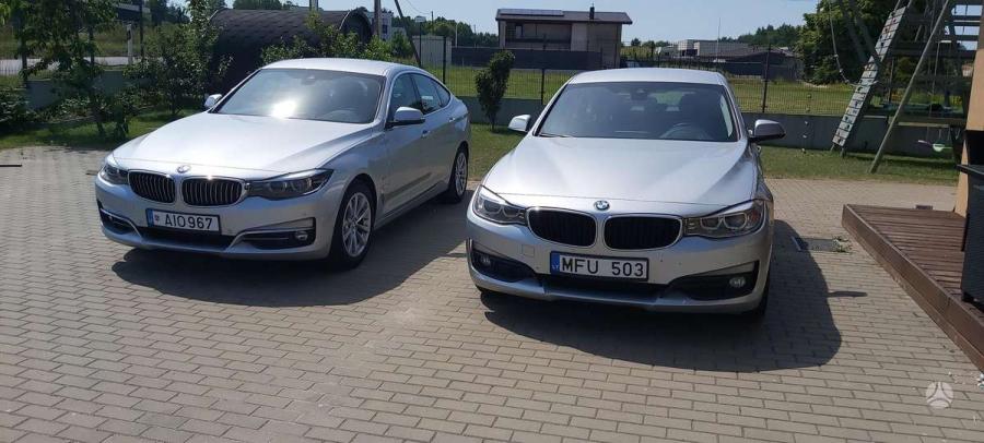 Grey BMW 318 Gran Turismo 2015 in Vilnius, with an engine capacity of 2.00 L and mileage of 350 thousand km for 6990 €, photo 19 on AUTOMOTO.COM.LV