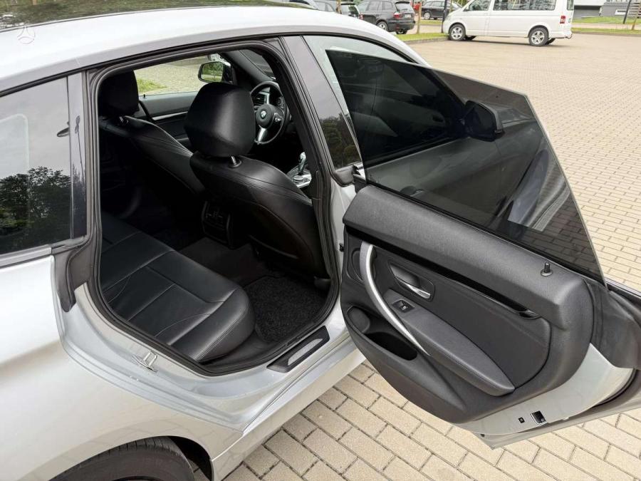 Grey BMW 318 Gran Turismo 2016 in Prienai, with an engine capacity of 2.00 L and mileage of 284 thousand km for 10800 €, photo 41 on AUTOMOTO.COM.LV