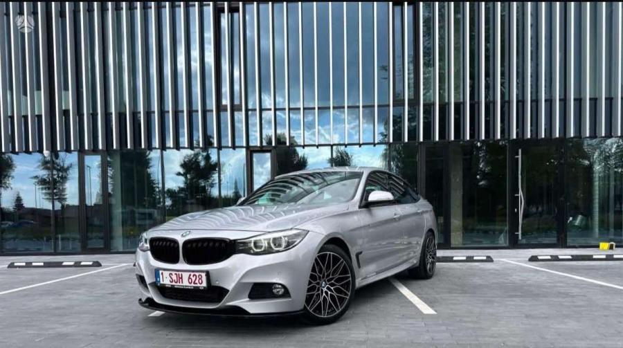 Pelēks BMW 318 Gran Turismo 2019 Kauņa, ar dzinēja tilpumu 2.00 L un nobraukumu 105 tūkst. km par 15990 €, foto 3 vietnē AUTOMOTO.COM.LV