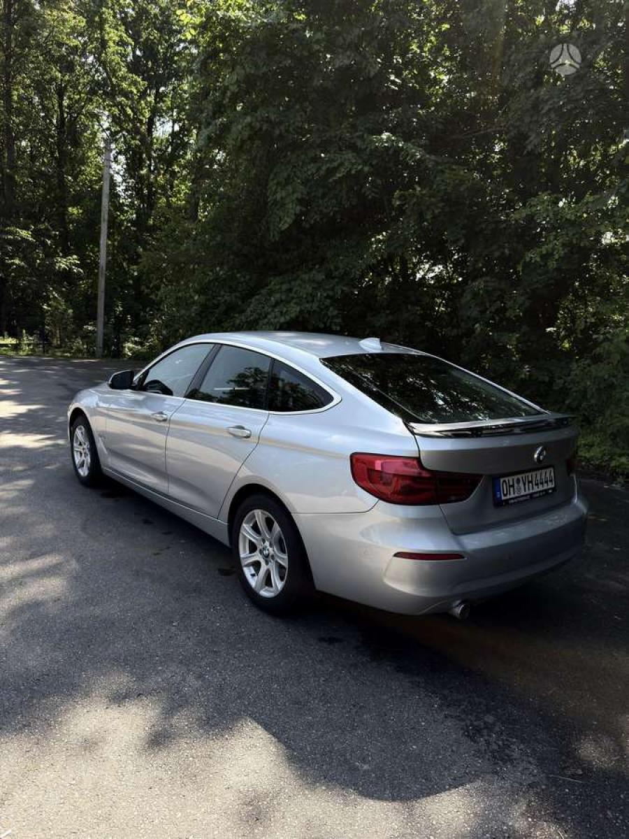 Pelēks BMW 318 Gran Turismo 2018 Kauņa, ar dzinēja tilpumu 1.80 L un nobraukumu 189 tūkst. km par 12700 €, foto 12 vietnē AUTOMOTO.COM.LV