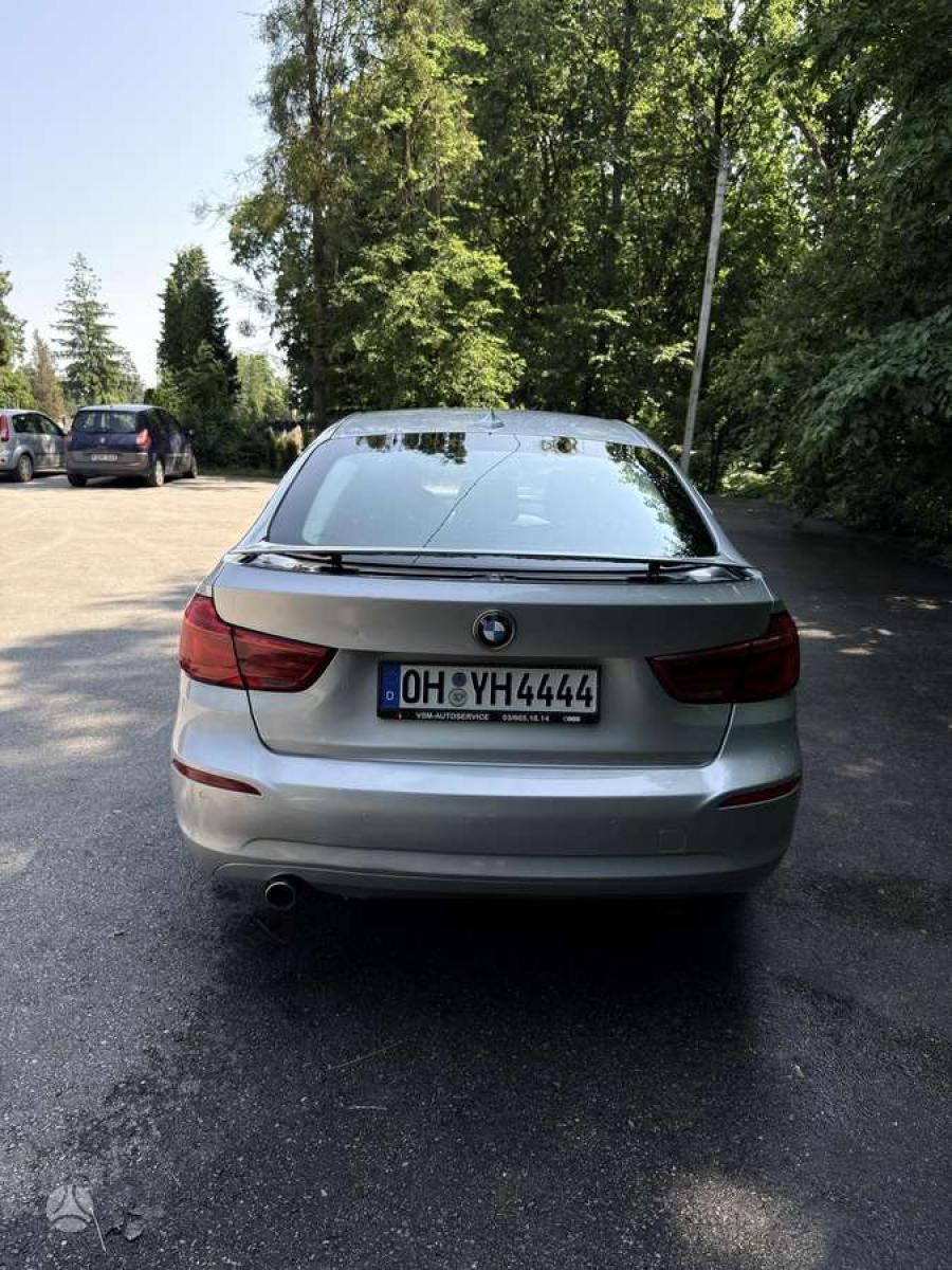 Pelēks BMW 318 Gran Turismo 2018 Kauņa, ar dzinēja tilpumu 1.80 L un nobraukumu 189 tūkst. km par 12700 €, foto 13 vietnē AUTOMOTO.COM.LV