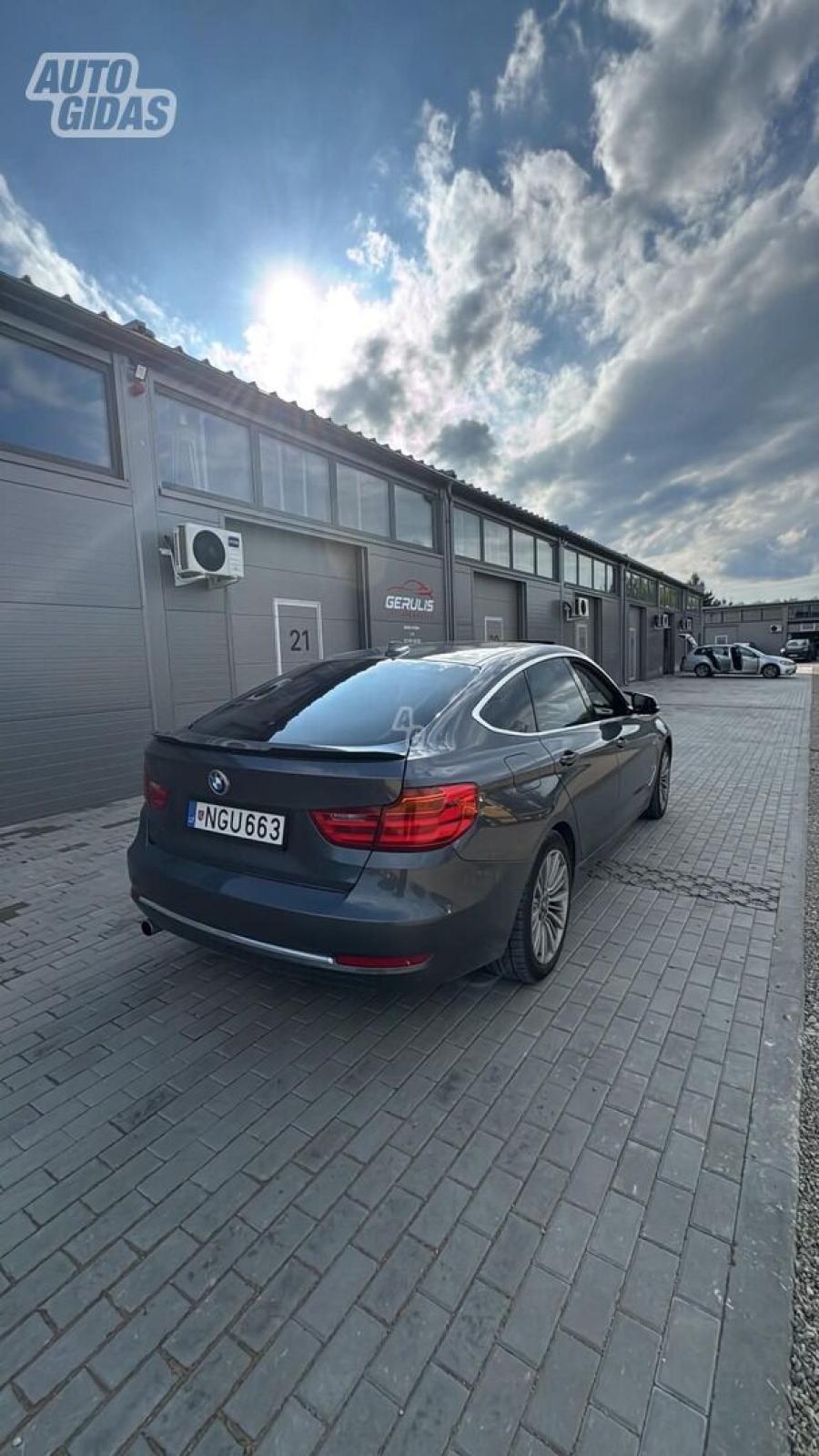 BMW 318 Gran Turismo 2014 Viļņa, ar dzinēja tilpumu 2.00 L un nobraukumu 273 tūkst. km par 8750 €, foto 4 vietnē AUTOMOTO.COM.LV
