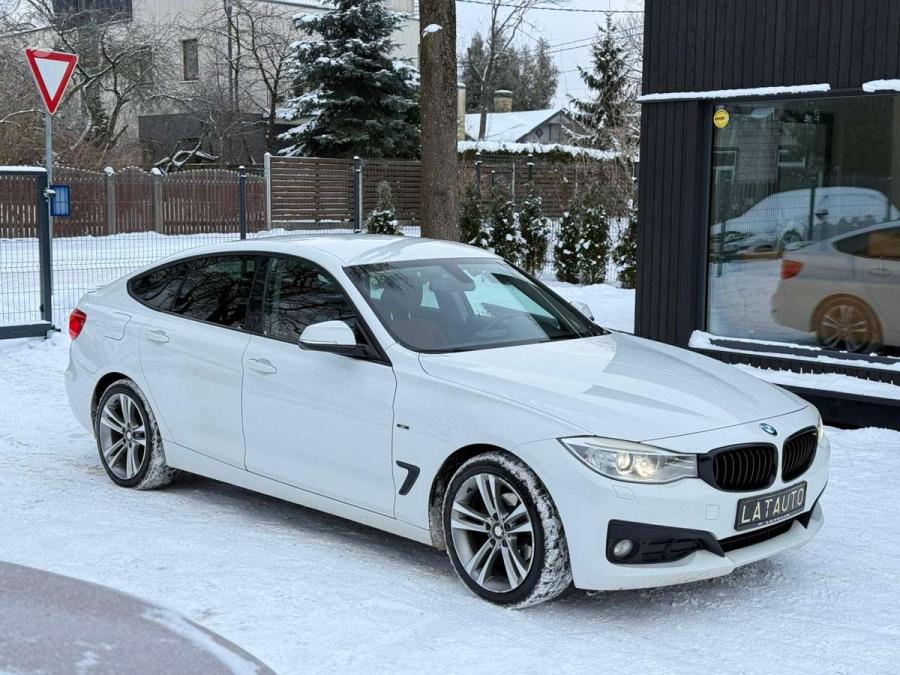 White BMW 318 Gran Turismo 2013 in Riga, with an engine capacity of 2.00 L and mileage of 349 thousand km for 8700 €, photo 2 on AUTOMOTO.COM.LV