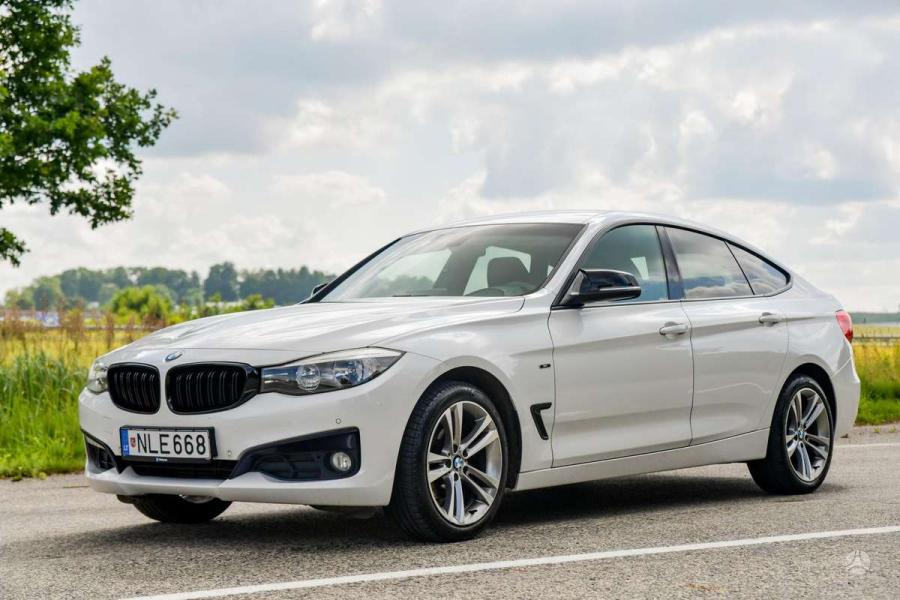 Balts BMW 318 Gran Turismo 2014 Šauļi, ar dzinēja tilpumu 2.00 L un nobraukumu 182 tūkst. km par 8599 €, foto 1 vietnē AUTOMOTO.COM.LV