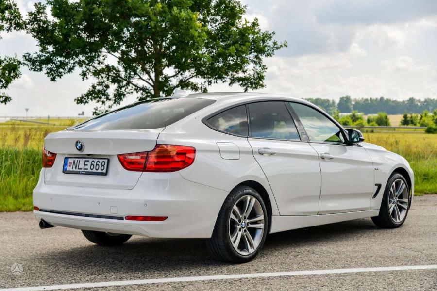 Balts BMW 318 Gran Turismo 2014 Šauļi, ar dzinēja tilpumu 2.00 L un nobraukumu 182 tūkst. km par 8599 €, foto 16 vietnē AUTOMOTO.COM.LV