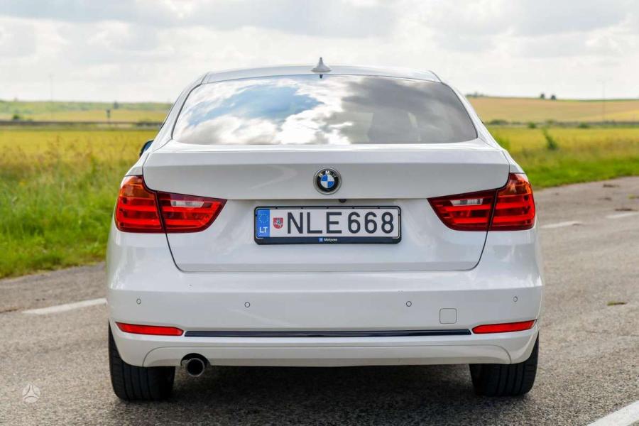 Balts BMW 318 Gran Turismo 2014 Šauļi, ar dzinēja tilpumu 2.00 L un nobraukumu 182 tūkst. km par 8599 €, foto 17 vietnē AUTOMOTO.COM.LV