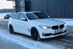 White BMW 318 Gran Turismo 2013 in Vilnius, with an engine capacity of 2.00 L and mileage of 296 thousand km for 11000 €, photo 3 on AUTOMOTO.COM.LV