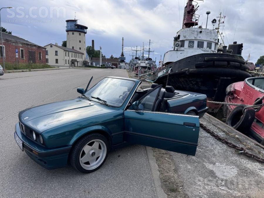 Зеленый БМВ 318 1992 в Лиепая, объемом двигателя 1.80 л и пробегом 298 тыс. км за 10800 €, фото 3 на AUTOMOTO.COM.LV