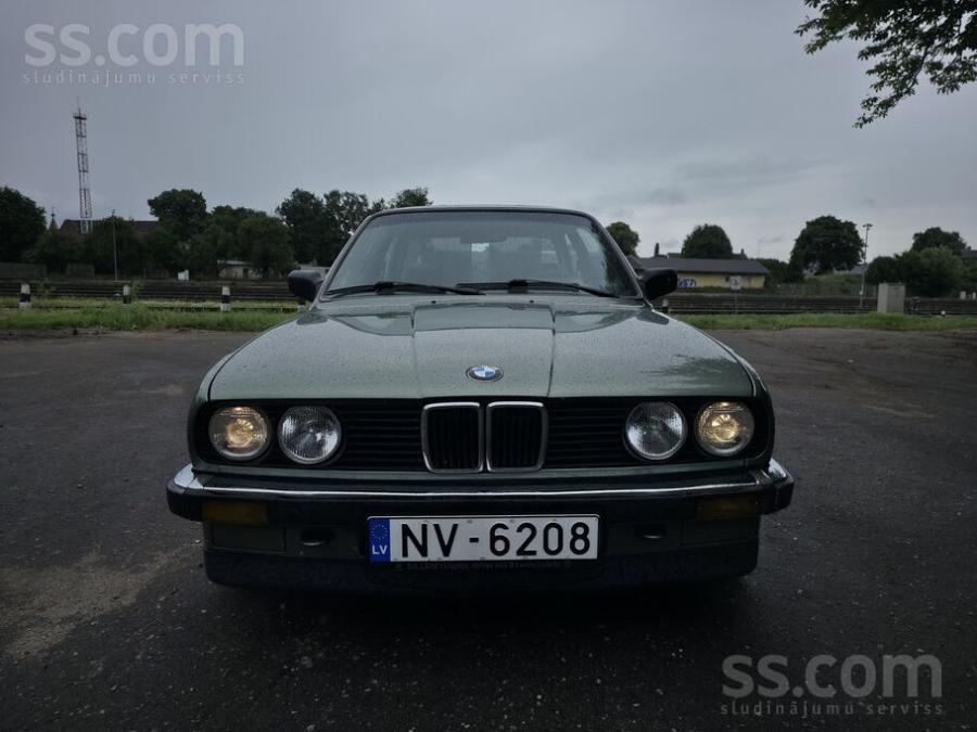 Green BMW 318 1986 in Liepaja, with an engine capacity of 1.80 L and mileage of 0 thousand km for 6500 €, photo 4 on AUTOMOTO.COM.LV