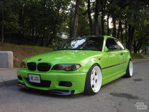 Green BMW 318 1999 in Pakruojis, with an engine capacity of 2.50 L and mileage of 262 thousand km for 5000 €, photo  on AUTOMOTO.COM.LV
