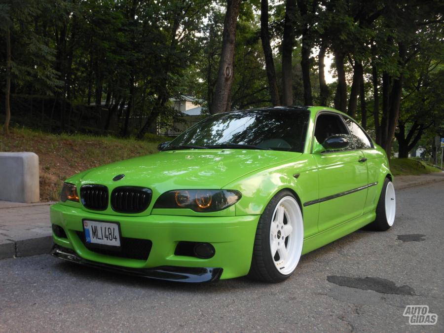 Green BMW 318 1999 in Pakruojis, with an engine capacity of 2.50 L and mileage of 262 thousand km for 5000 €, photo 1 on AUTOMOTO.COM.LV