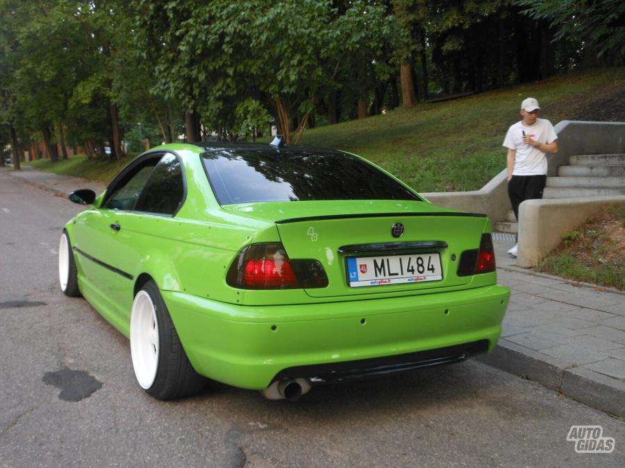 Green BMW 318 1999 in Pakruojis, with an engine capacity of 2.50 L and mileage of 262 thousand km for 5000 €, photo 5 on AUTOMOTO.COM.LV
