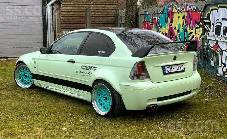 Green BMW 318 2004 in Riga, with an engine capacity of 2.00 L and mileage of 234 thousand km for 7500 €, photo 3 on AUTOMOTO.COM.LV