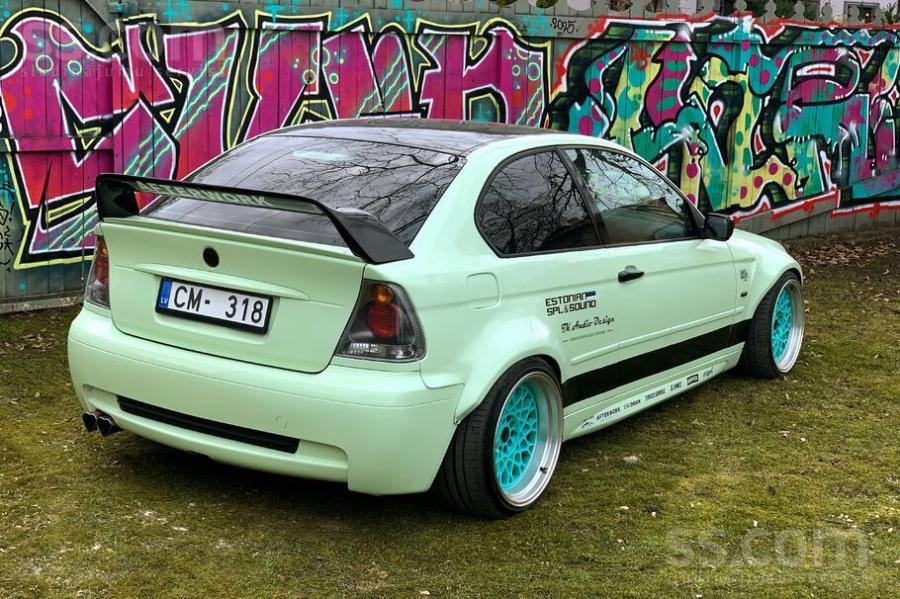 Green BMW 318 2004 in Riga, with an engine capacity of 2.00 L and mileage of 234 thousand km for 7500 €, photo 11 on AUTOMOTO.COM.LV
