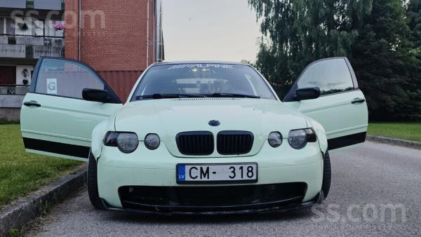 Green BMW 318 2004 in Talsi, with an engine capacity of 1.80 L and mileage of 243 thousand km for 5500 €, photo 5 on AUTOMOTO.COM.LV