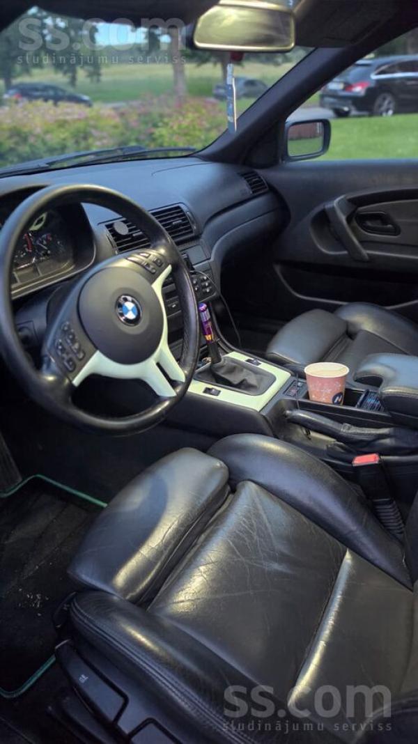 Green BMW 318 2004 in Talsi, with an engine capacity of 1.80 L and mileage of 243 thousand km for 5500 €, photo 6 on AUTOMOTO.COM.LV
