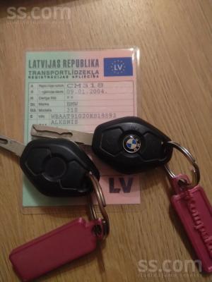 Zaļš BMW 318 2004 Talsi, ar dzinēja tilpumu 1.80 L un nobraukumu 243 tūkst. km par 5500 €, foto 9 vietnē AUTOMOTO.COM.LV