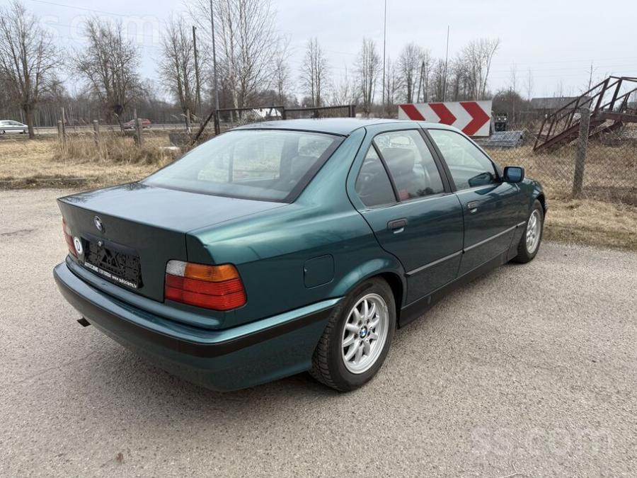 Зеленый БМВ 318 1992 в Огре, объемом двигателя 1.80 л и пробегом 149 тыс. км за 3399 €, фото 5 на AUTOMOTO.COM.LV