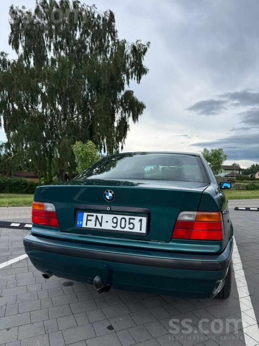 Zaļš BMW 318 1993 Rīga, ar dzinēja tilpumu 1.80 L un nobraukumu 247 tūkst. km par 3250 €, foto 9 vietnē AUTOMOTO.COM.LV