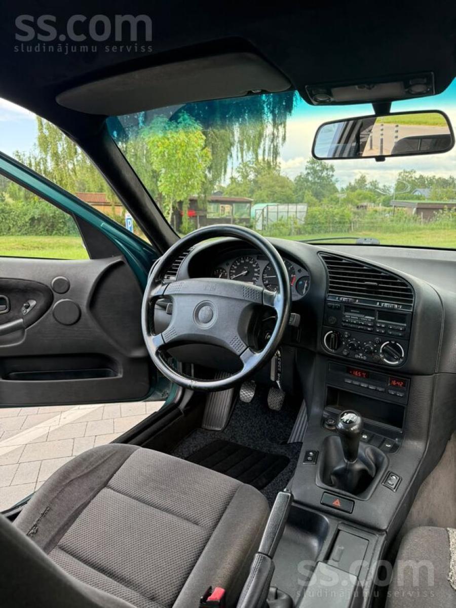 Zaļš BMW 318 1993 Rīga, ar dzinēja tilpumu 1.80 L un nobraukumu 247 tūkst. km par 3250 €, foto 15 vietnē AUTOMOTO.COM.LV