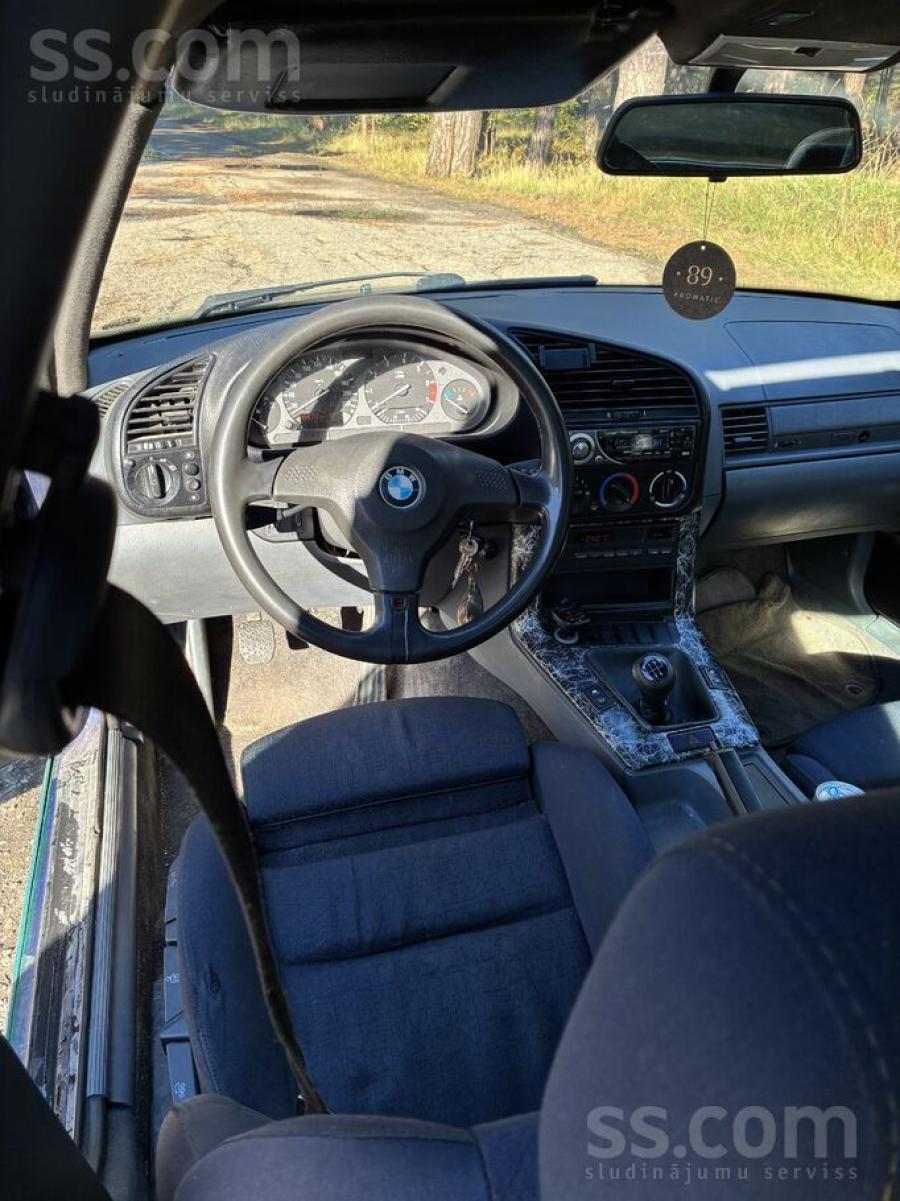 Zaļš BMW 318 1995 Liepāja, ar dzinēja tilpumu 1.80 L un nobraukumu 390 tūkst. km par 2700 €, foto 6 vietnē AUTOMOTO.COM.LV