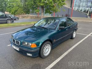 Green BMW 318 1997 in Cesis, with an engine capacity of 1.80 L and mileage of 280 thousand km for 2500 €, photo  on AUTOMOTO.COM.LV