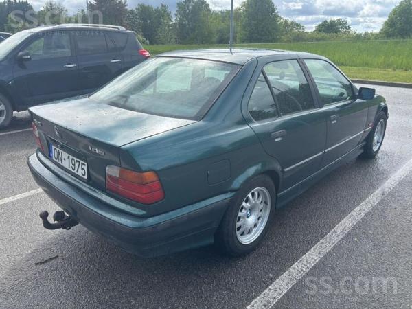 Зеленый БМВ 318 1997 в Цесис, объемом двигателя 1.80 л и пробегом 280 тыс. км за 2500 €, фото 3 на AUTOMOTO.COM.LV