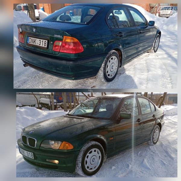 Zaļš BMW 318 1998 Utena, ar dzinēja tilpumu 1.80 L un nobraukumu 324 tūkst. km par 1599 €, foto 1 vietnē AUTOMOTO.COM.LV